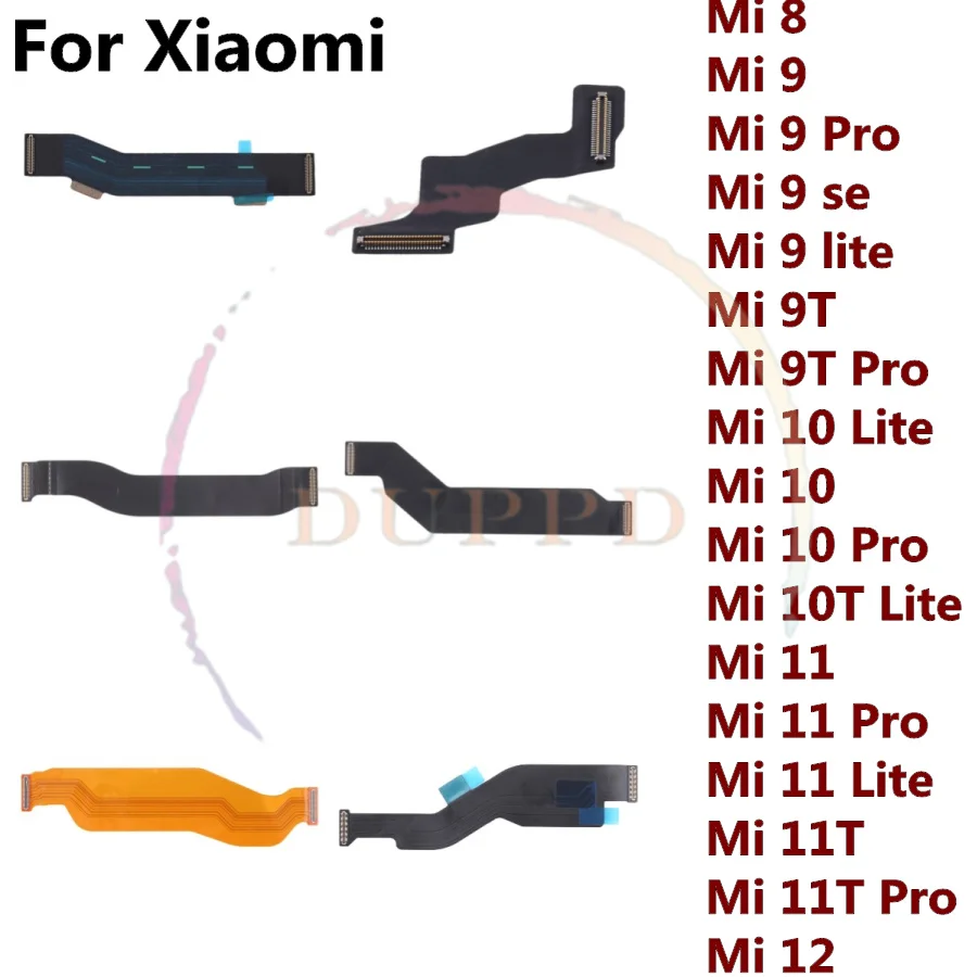 Conector de placa base para Xiaomi Mi 12, 11T, 10T, 9, 9T, 9SE Pro Lite, 8, 5G, Cable flexible ...