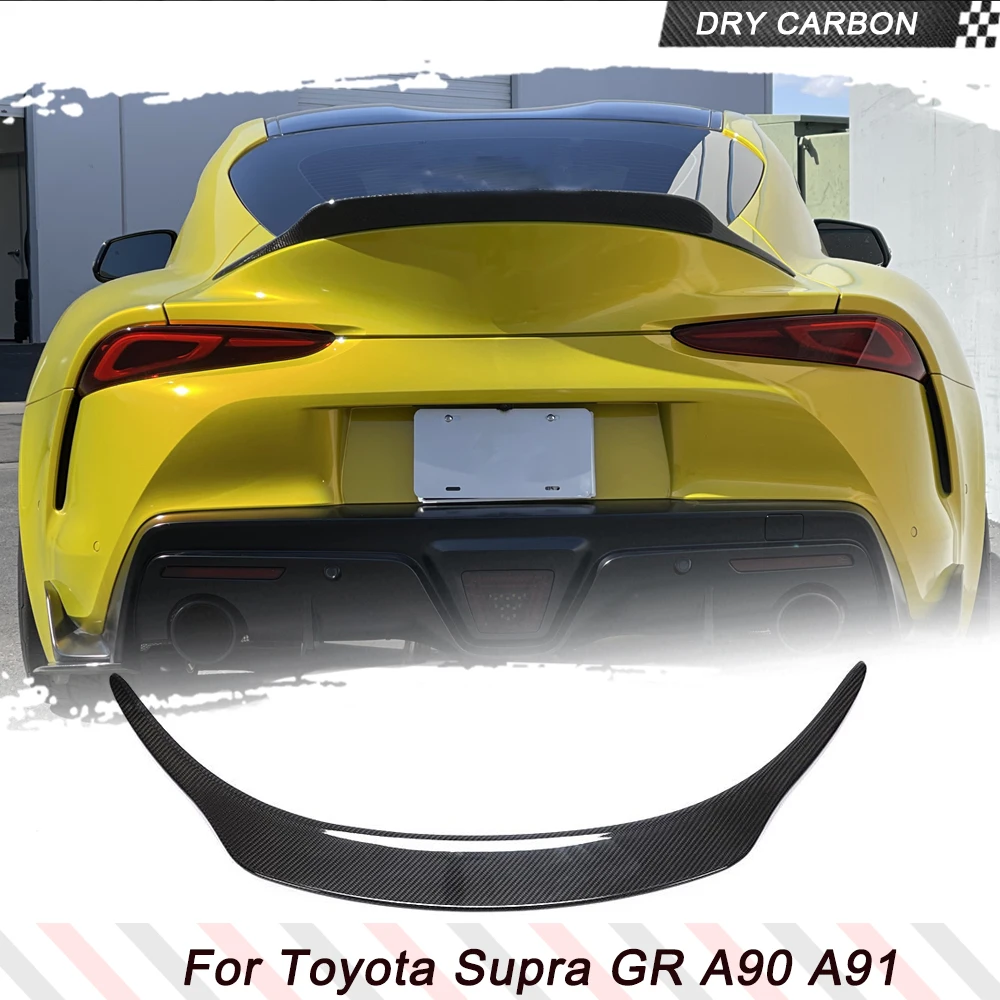 Car Rear Spoiler Trunk for Toyota Supra GR A90 A91 Coupe 2019-2022 ...