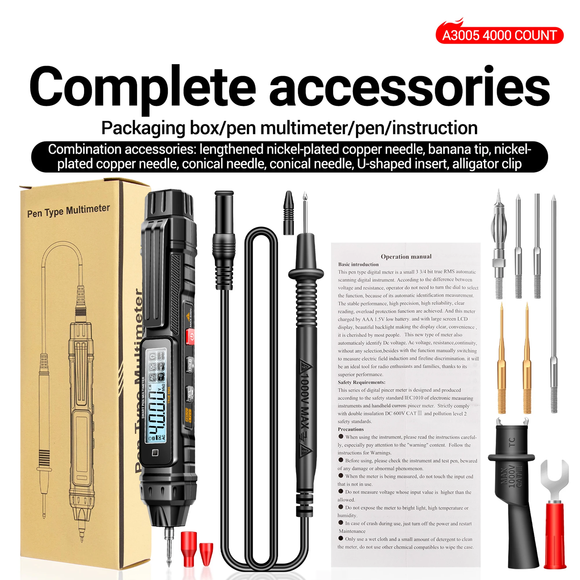 Digital-multimeter-with-pen-type-and-one-letter-electric-measuring ...