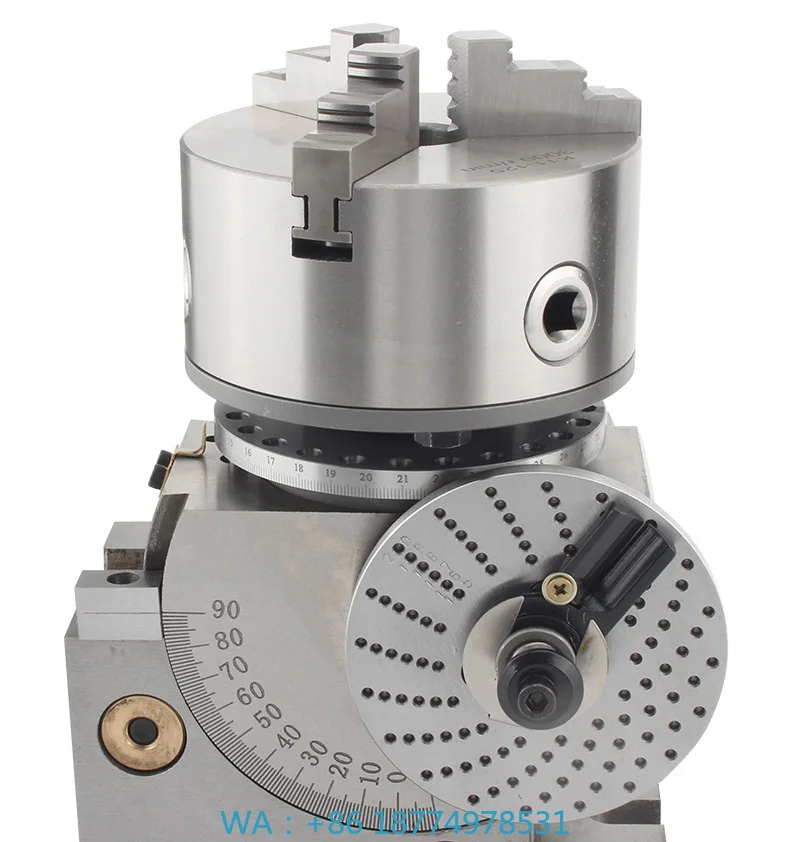 Chucks 8 Inch Indexing Head for Milling Machine BS-1 BS-2 Precision ...