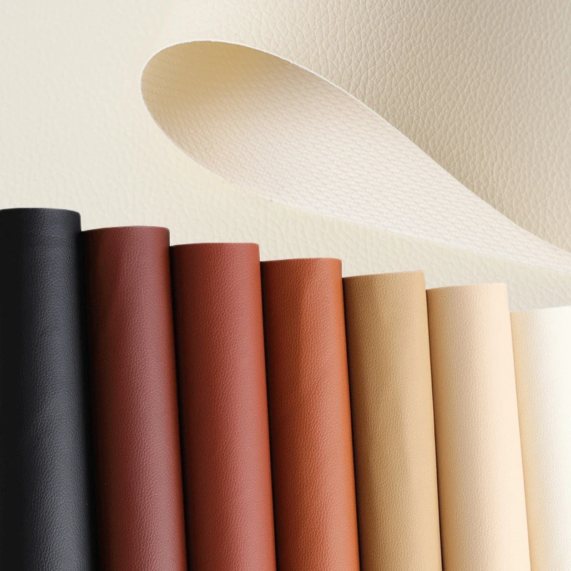 Tissu synthétique en cuir PU pour couture de vêtements, 100x160cm, pour ...