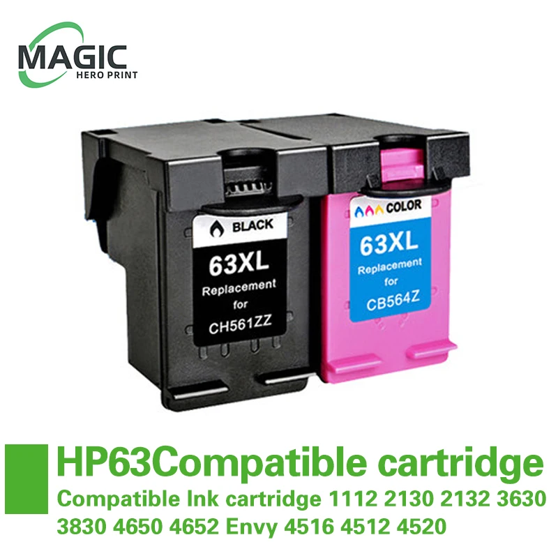 NEW-Compatible-Ink-cartridge-for-HP63-63XL-for-HP-Deskejt-1112-2130 ...