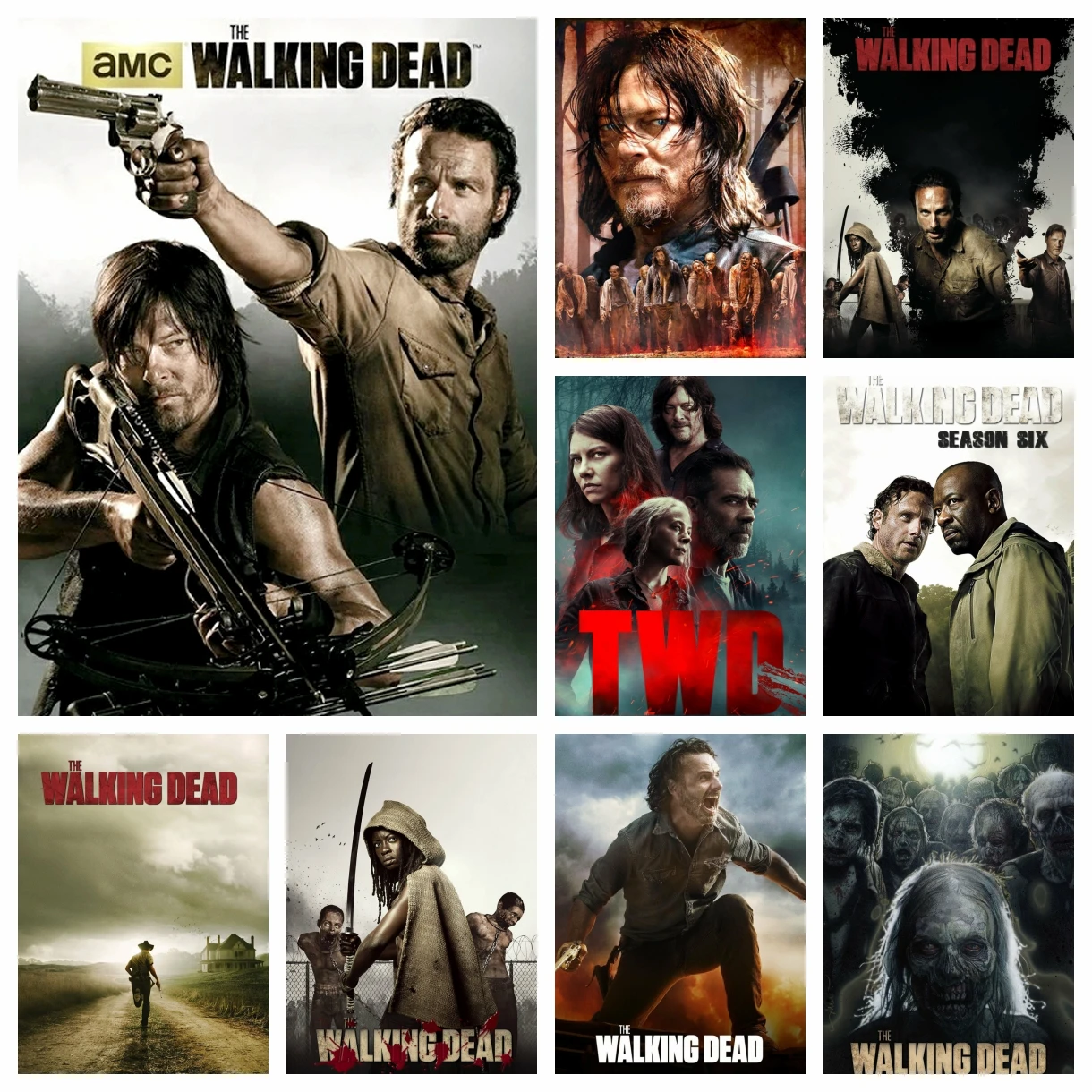 The Walking Dead Rick Zombie