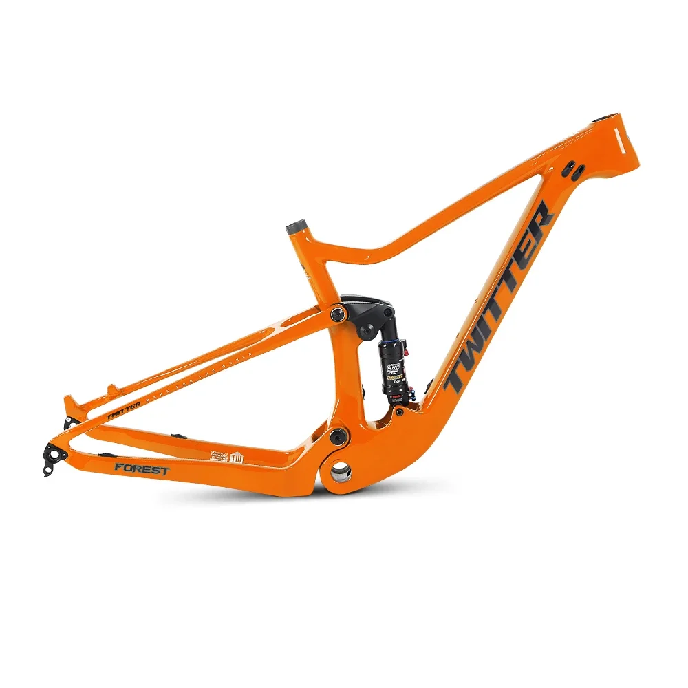 TWITTER-FOREST-Dual-suspension-frame-15-17-19cm-AM-T1000soft-tail ...