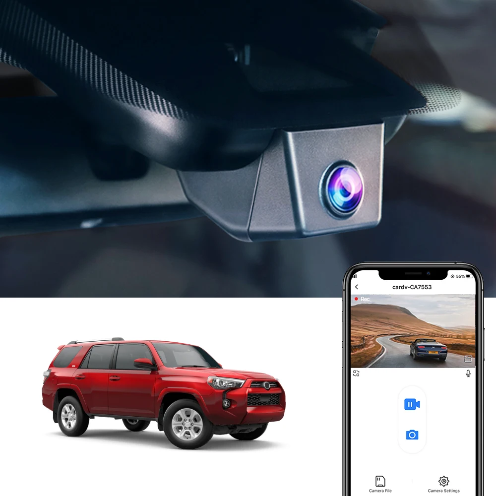 Car-DVR-for-Toyota-4Runner-5th-Gen-N280-2020-2021-2022-2023-2024 ...