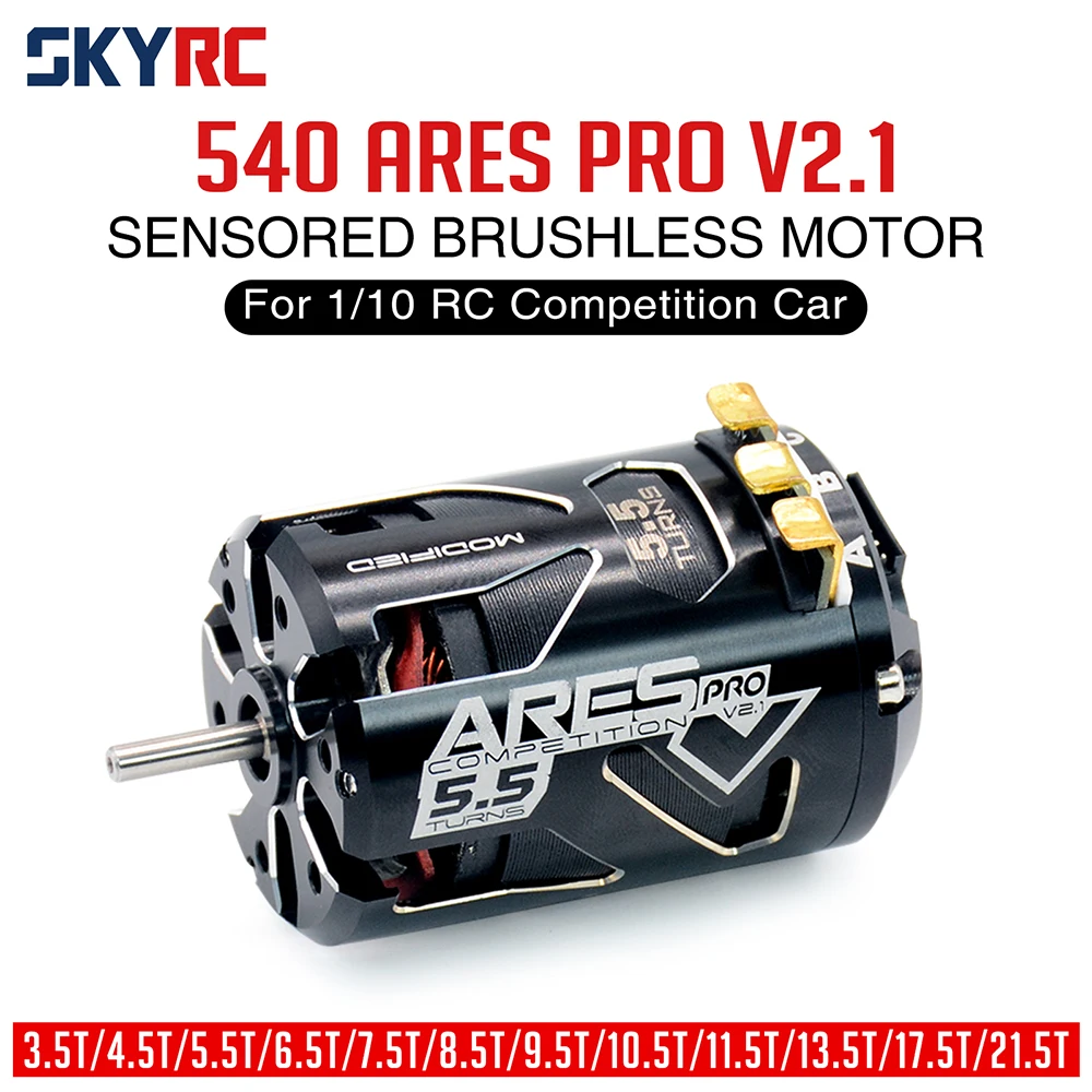 SKYRC 540 Ares Pro V2.1 Sensored Brushless Competition Motor For RC 1: ...