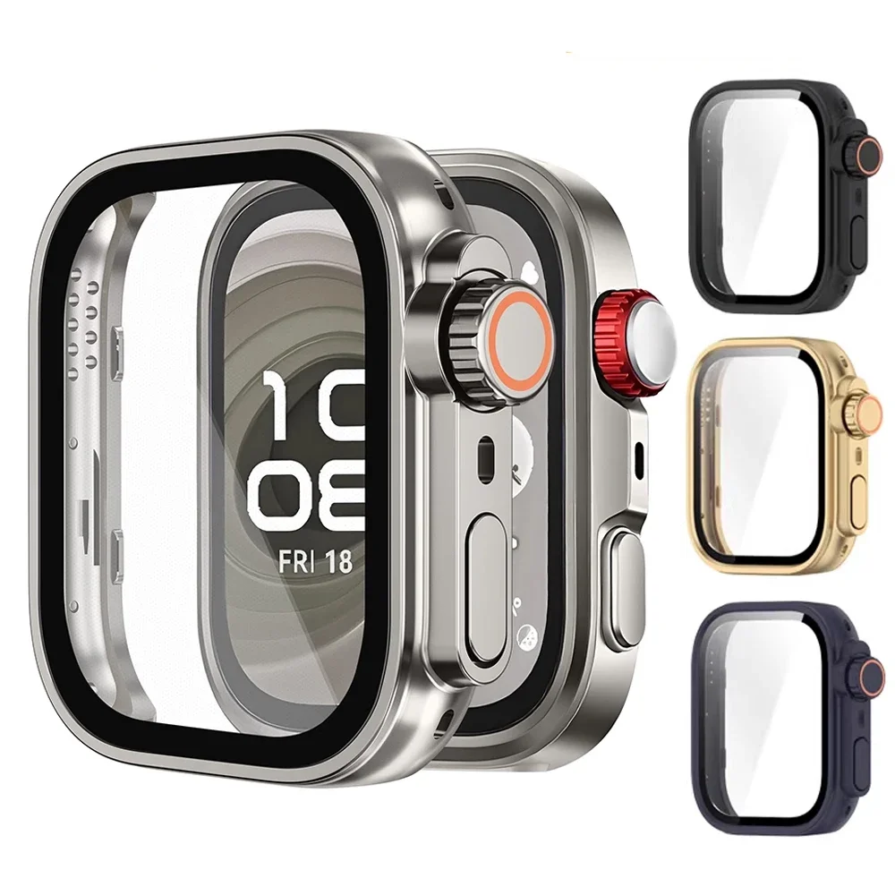 Case For Huawei watch Fit 4 Pro Screen Protector Tempered Glass PC ...