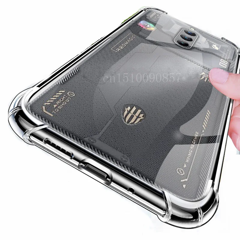 Case-for-Red-Magic8-8S-8-Pro-Reinforced-Corner-Soft-TPU-Clear ...