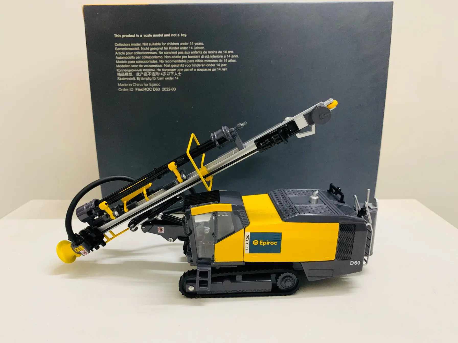 RARE-Epiroc-FlexiROC-D60-Rock-Drilling-Rig-1-50-Scale-DieCast-Model-New ...