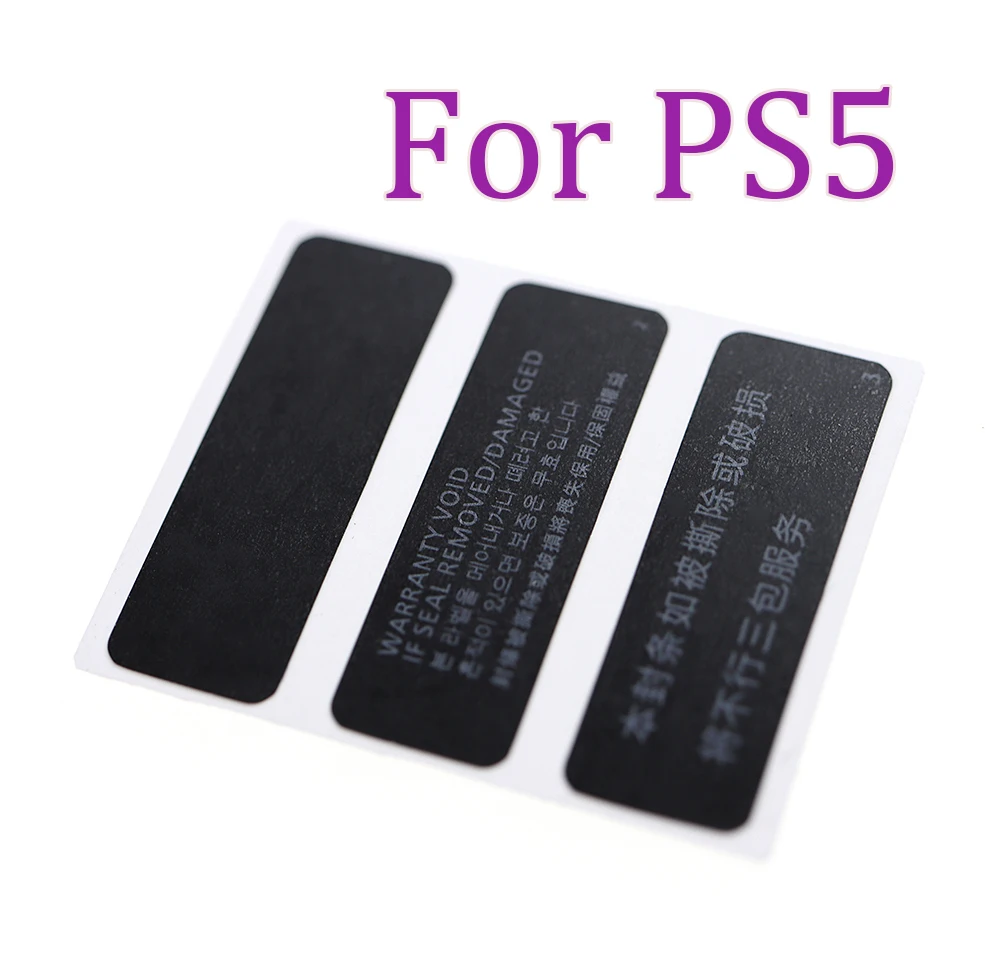 100pcs-Housing-Shell-Sticker-Lable-Seals-For-Sony-Playstation-5-ps5 ...