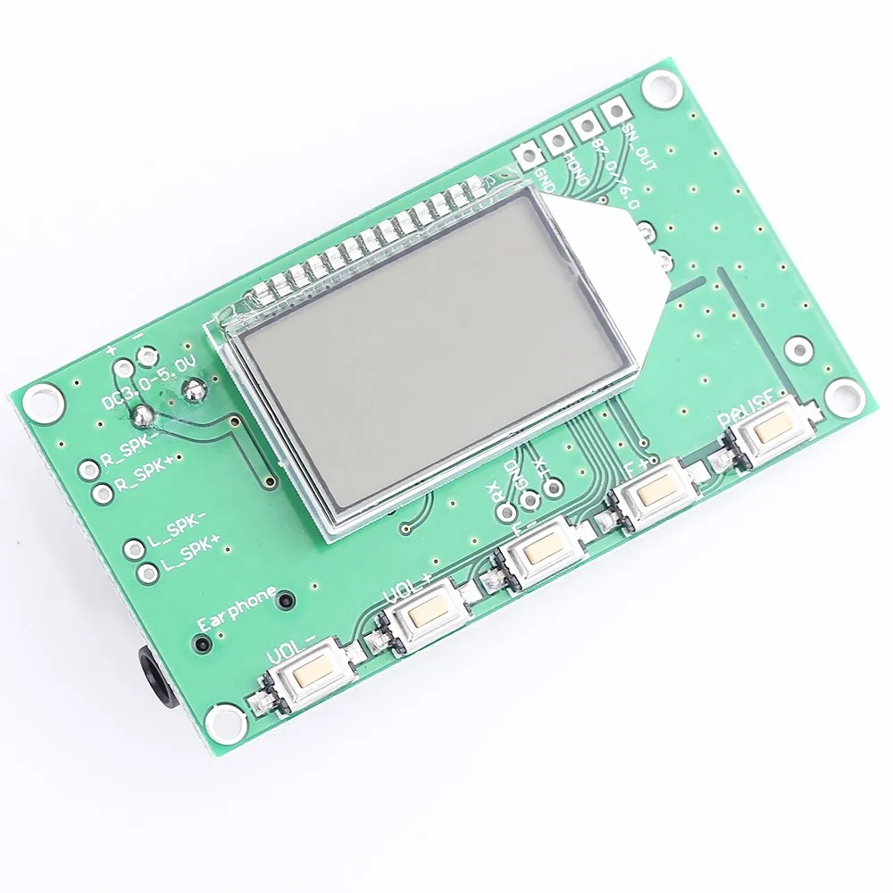 Digital Fm Rádio Receptor Sem Fio Transmissor Estéreo Placa Modulação ...