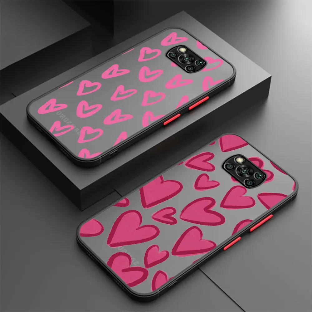 Girl-Friends-Pink-Heart-Phone-Case-for-Xiaomi-Poco-C50-C51-X4-Pro-X4-GT ...