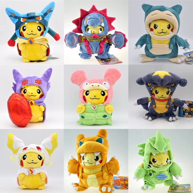 Tyranitar Poké Maniac Costume Pikachu Poké Plush ½ Pokémon Center