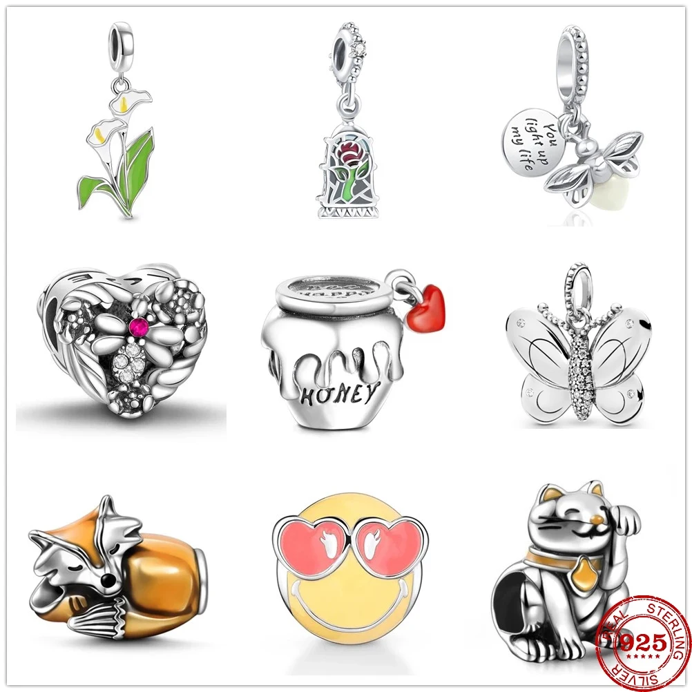 925-encantos-de-prata-pandora-para-mulheres-primavera-vaga-lume ...