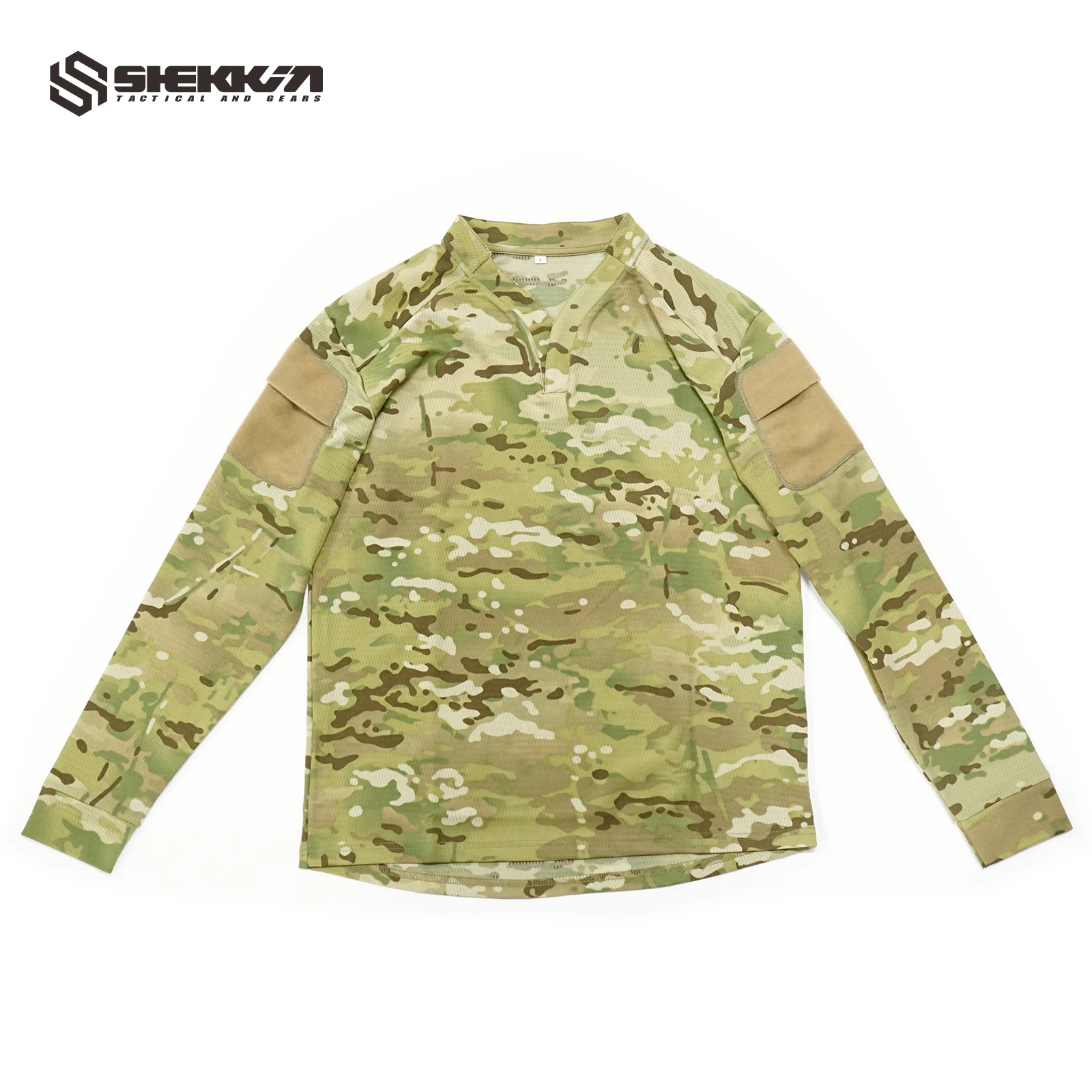 Shekkingears-Velocity-Style-Rugby-Shirt-Quick-Drying-Tactical-Long ...
