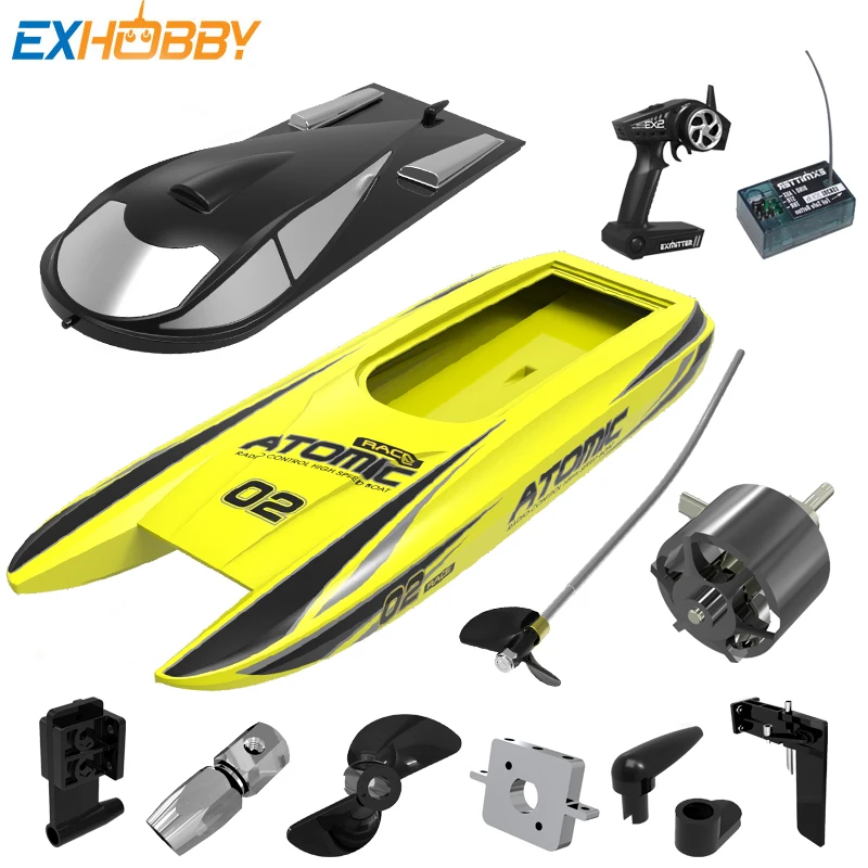 VOLANTEXRC-792-4-ATOMIC-RC-Boat-Parts-Hull-Propeller-Motor-Mount-Rudder ...