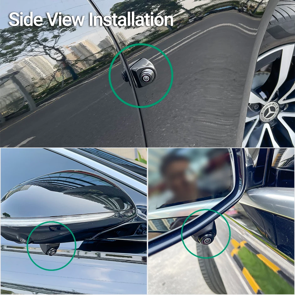 GreenYi 4 Pin Aviation Head Cable HD 1080P Rear Reversing Backup Camera ...