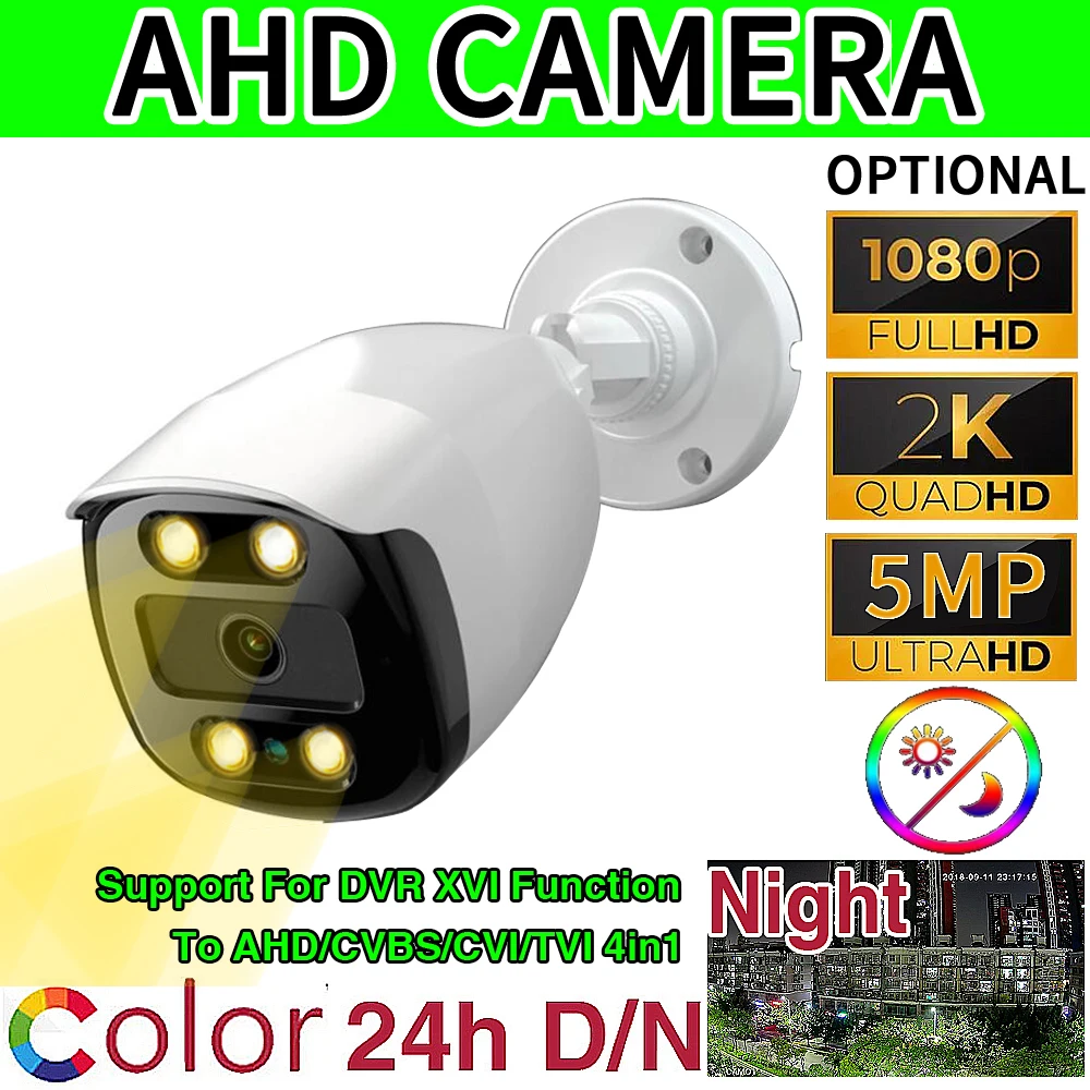5MP-24H-Full-Color-Night-Vision-CCTV-AHD-Camera-4MP-1080P-HD-Array ...
