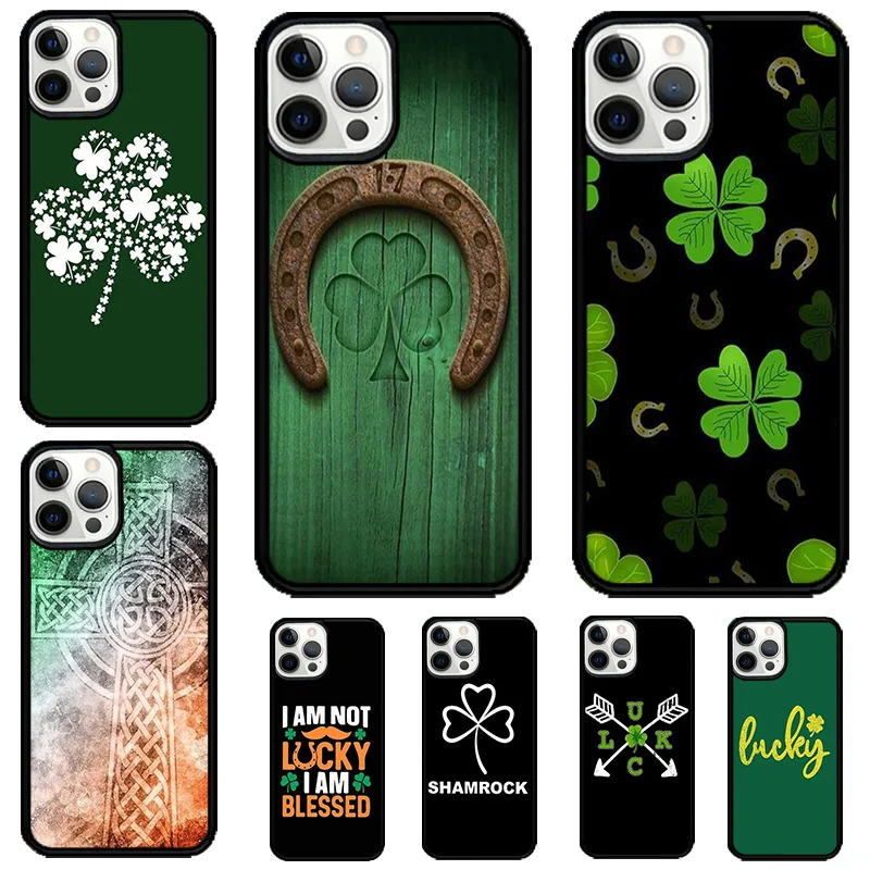 Ireland Shamrock Lucky Silicone Phone Case Cover For iPhone SE2020 6 7 ...