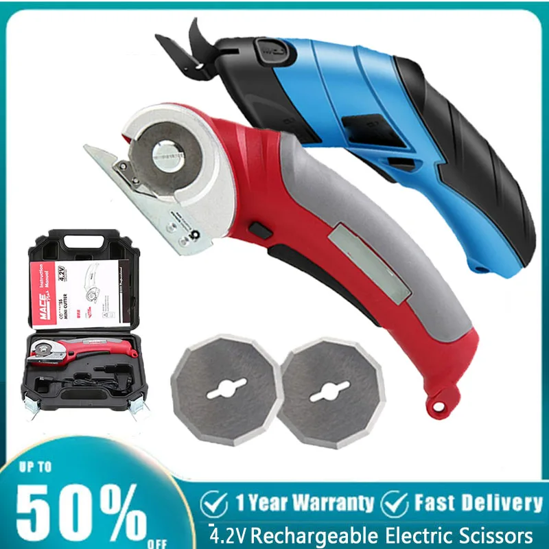 Cordless-Electric-Scissors-USB-Rechargeable-Cutter-Portable-DIY ...