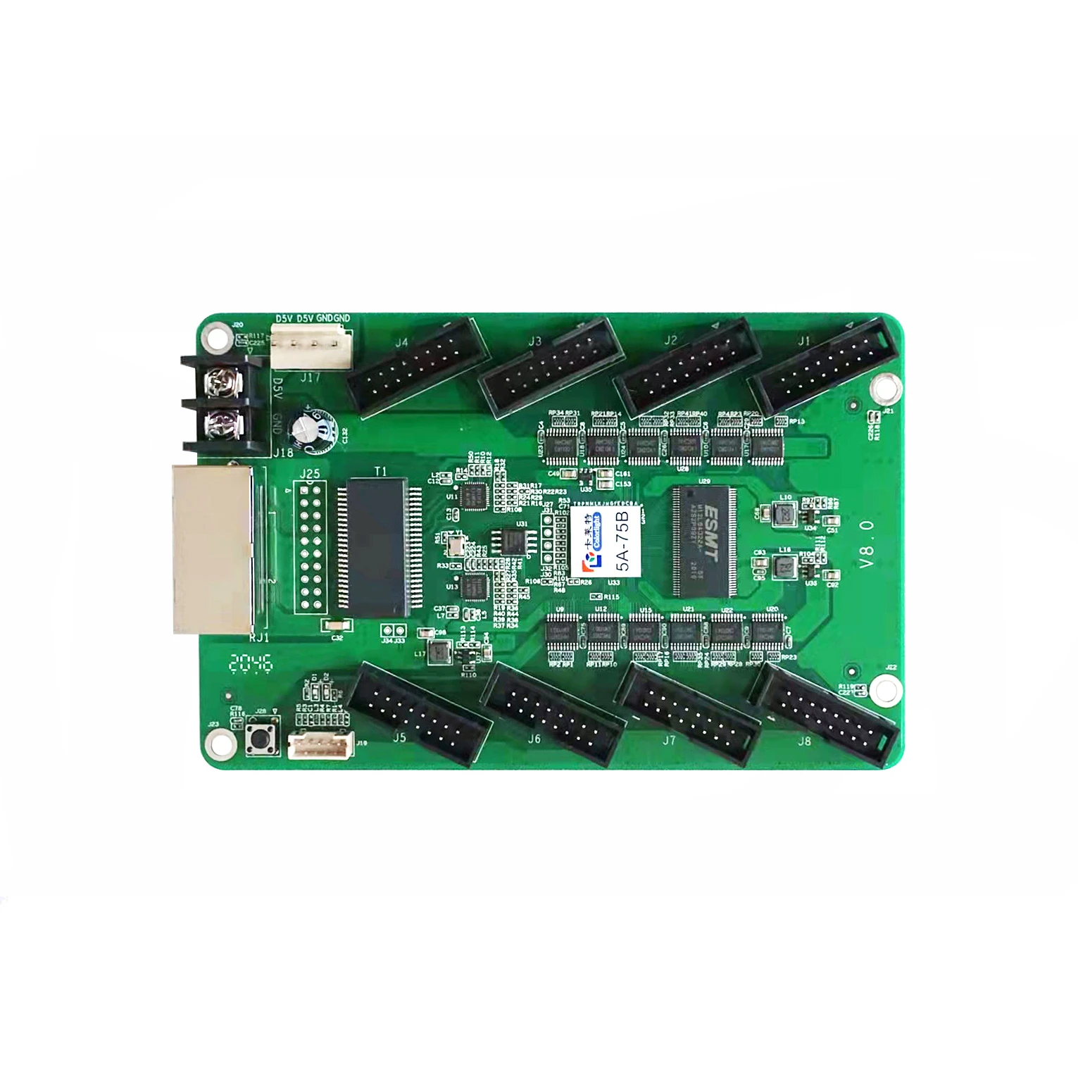Lattice Ecp5 Fpga Development Board Risc-v Colorlight 5a-75b Open Source Lfe5u - Demo Board ...
