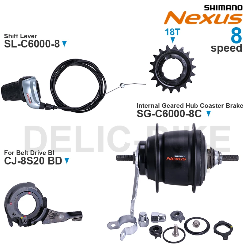 Shimano Internal Hub | Internal Geared Hub | Shimano Hub Nexus ...
