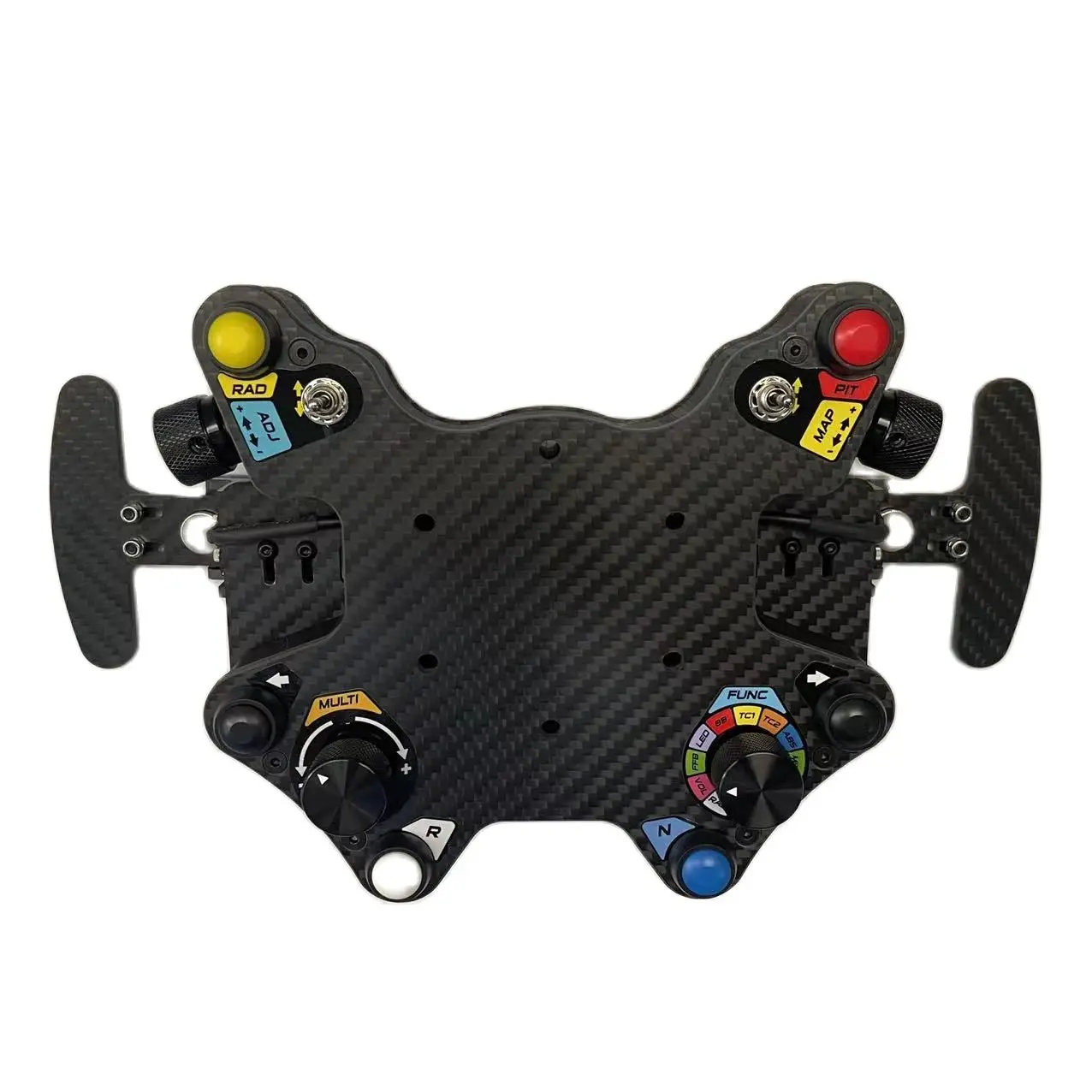 Simracing Steering Wheel Button Plate PC racing wheel joystick gaming ...