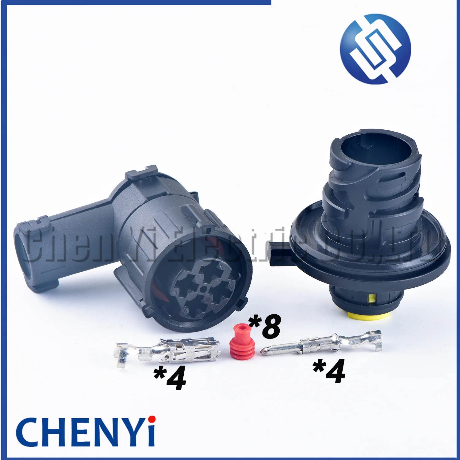 4-Pin-Auto-waterproof-circular-connector-Solenoid-valve-plug ...