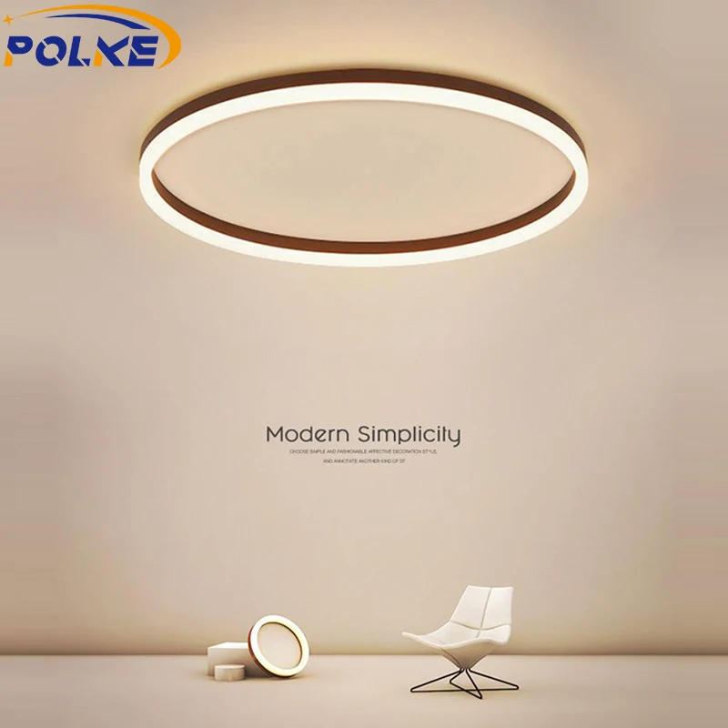 Acrylic Lighting Fixtures | Modern Led Ceiling Light | Led Ring Light ...