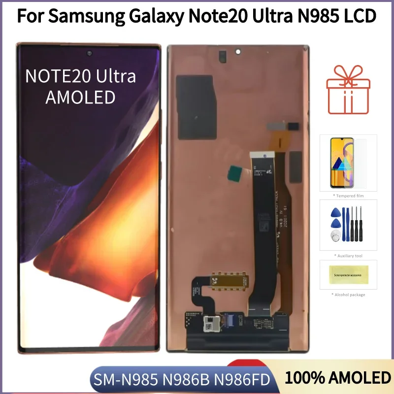 6-9-AMOLED-Display-For-Samsung-Galaxy-Note20-Ultra-LCD-With-Frame-SM ...