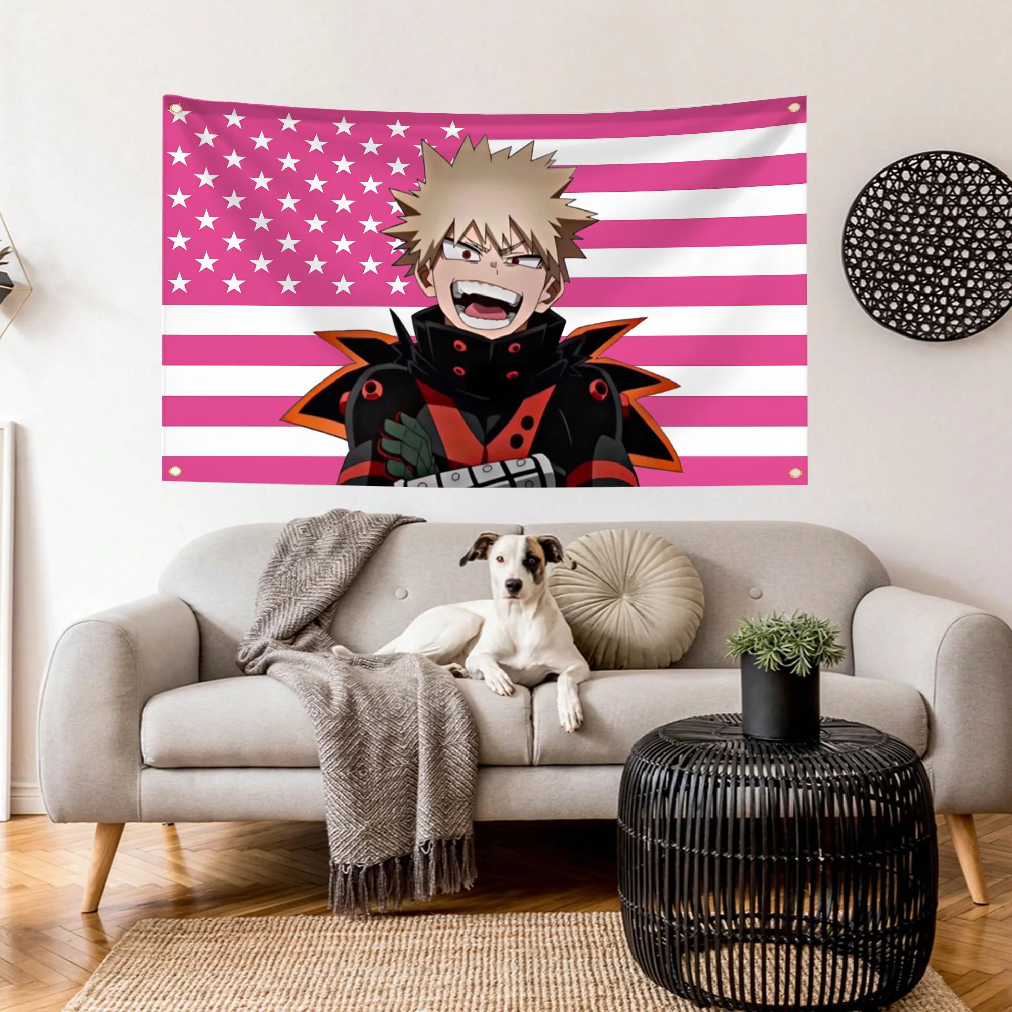 Home Decor Items Bakugo Katsuki Funny Flags Tapestry Wall Flag in ...