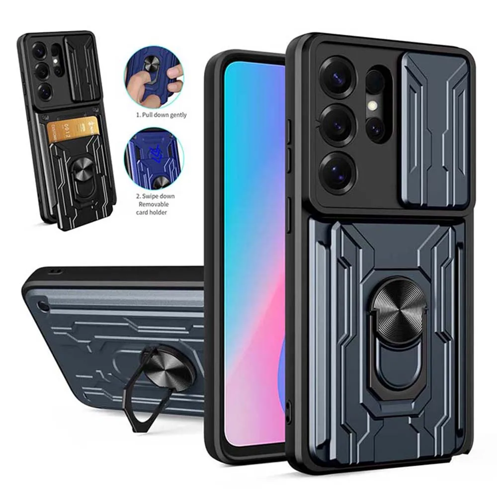 Heavy Duty Armor Case For Samsung Galaxy S26Ultra S26Plus S26 Card ...