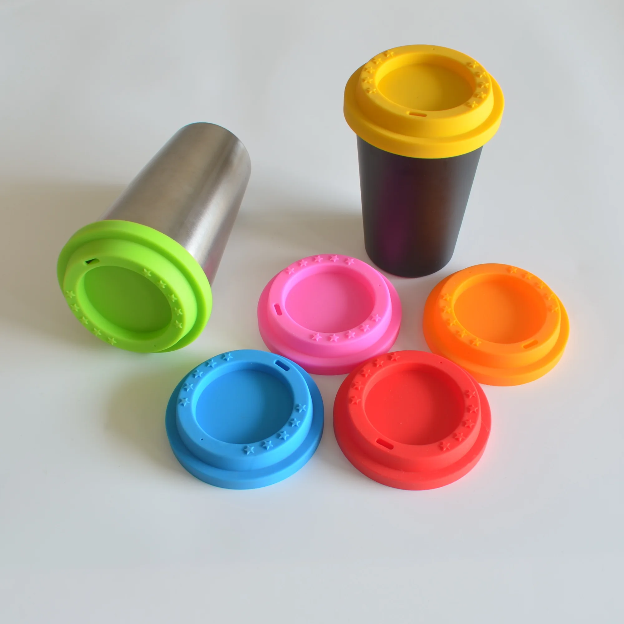 Reusable Silicone Cover For Ceramic Cup,coffee Mug Lid Silicone Anti ...