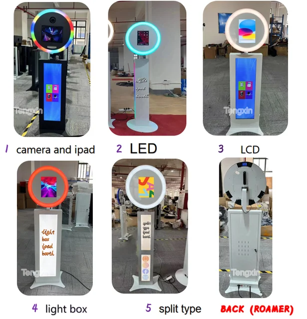 2022 New Arrival Portable Ipad photo booth Camera Photo Booth Machine ...