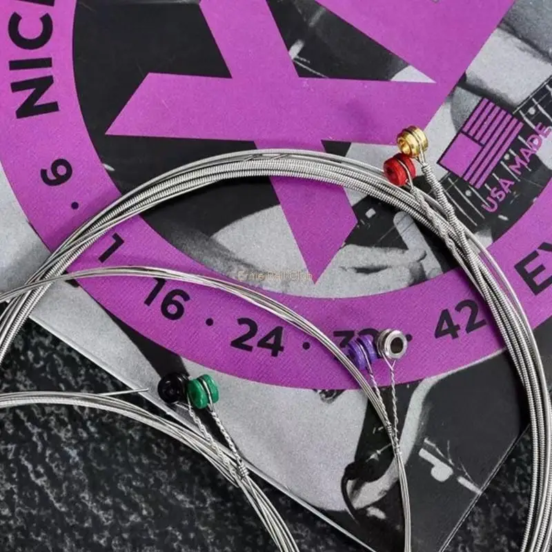 Cuerda-de-guitarra-el-ctrica-enrollada-en-n-quel-EXL110-accesorios-de ...