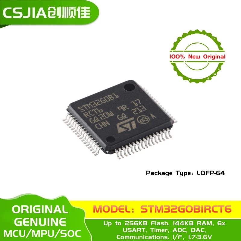STM32G0B1RCT6-LQFP-64-100-New-original-ARM-Cortex-M0-32-bit-microcontroller-MCU-chip-ic ...