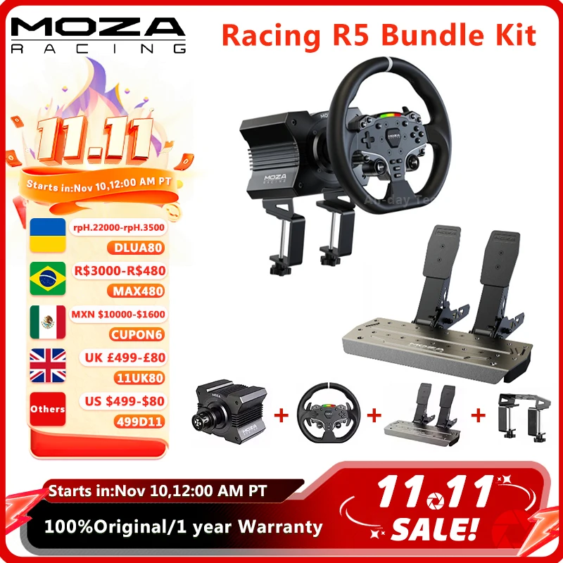 MOZA-Racing-R5-Direct-Drive-Wheel-Base-5-5-N-m-Peak-Torque-APP-Cloud ...