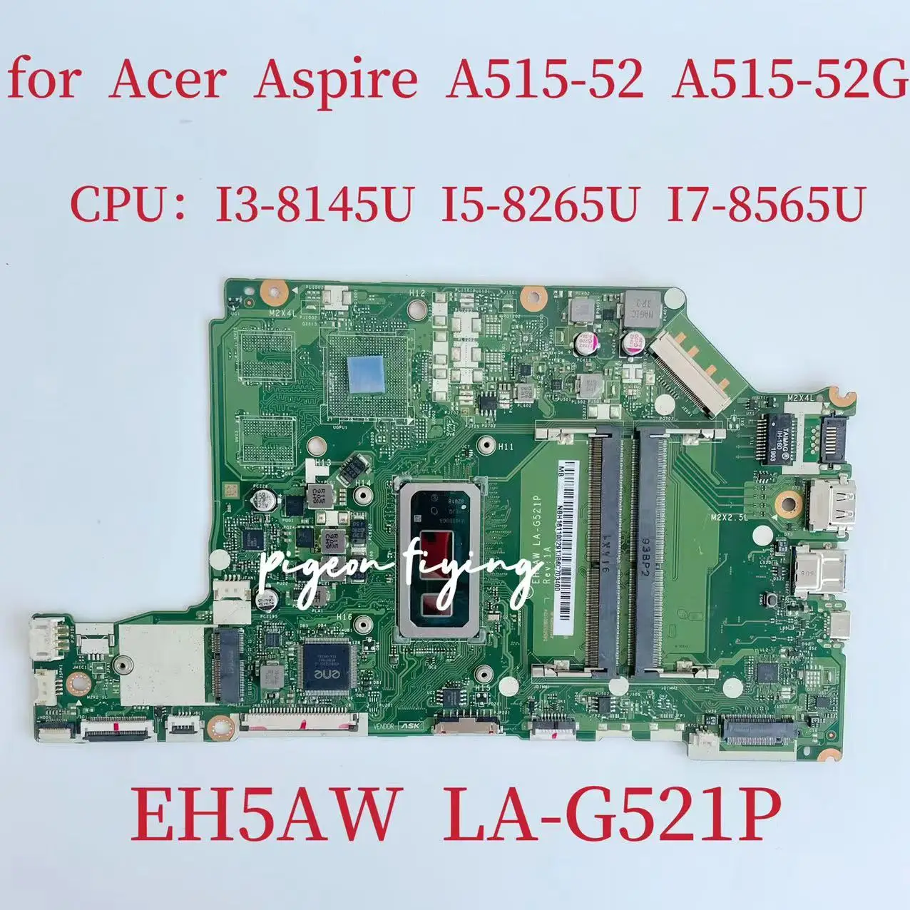 EH5AW-LA-G521P-Mainboard-for-Acer-Aspire-A515-52-A515-52G-Laptop ...