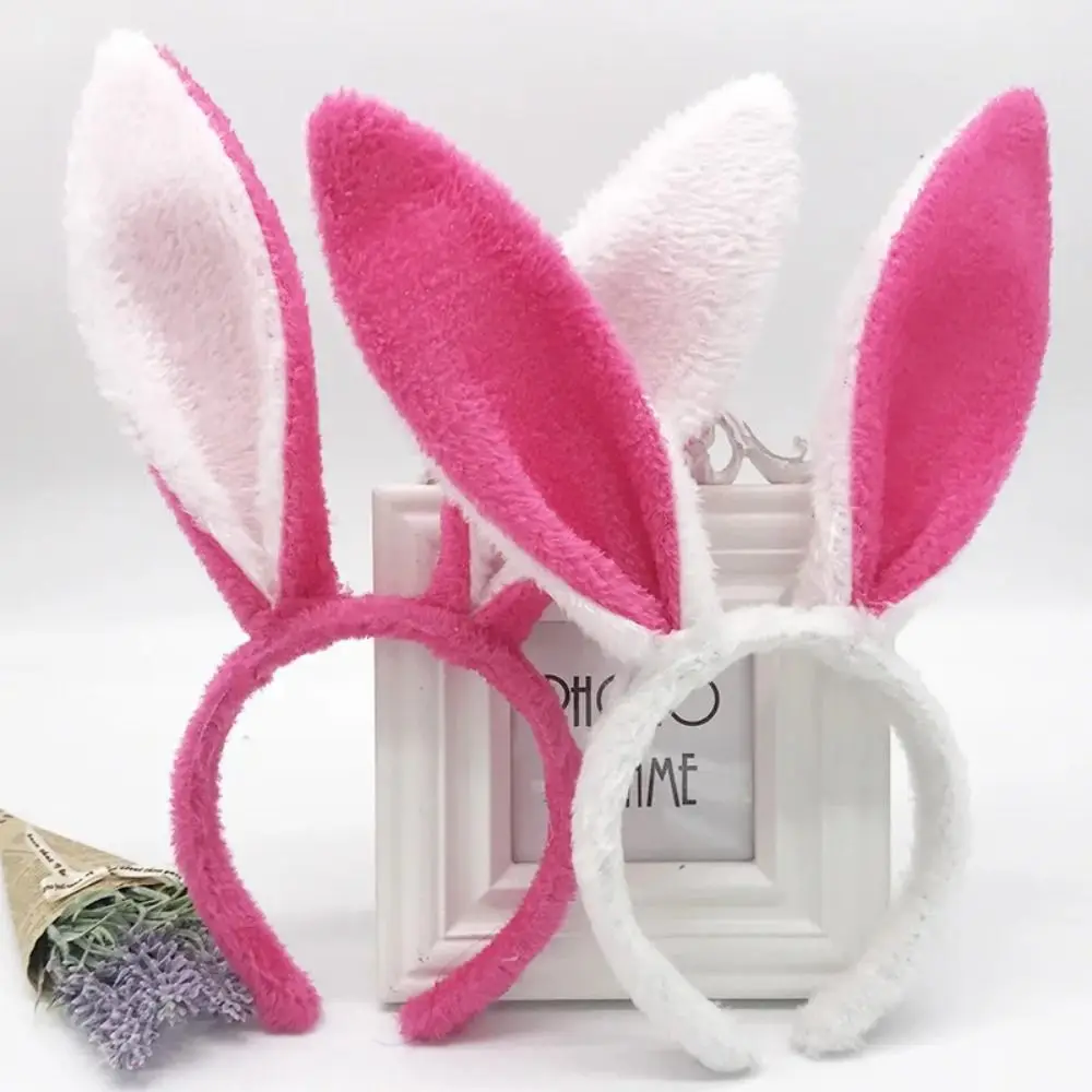 Rabbit-Ear-Head-Hoop-Easter-Headbands-Adult-Kids-Cute-Colorful-Bunny ...