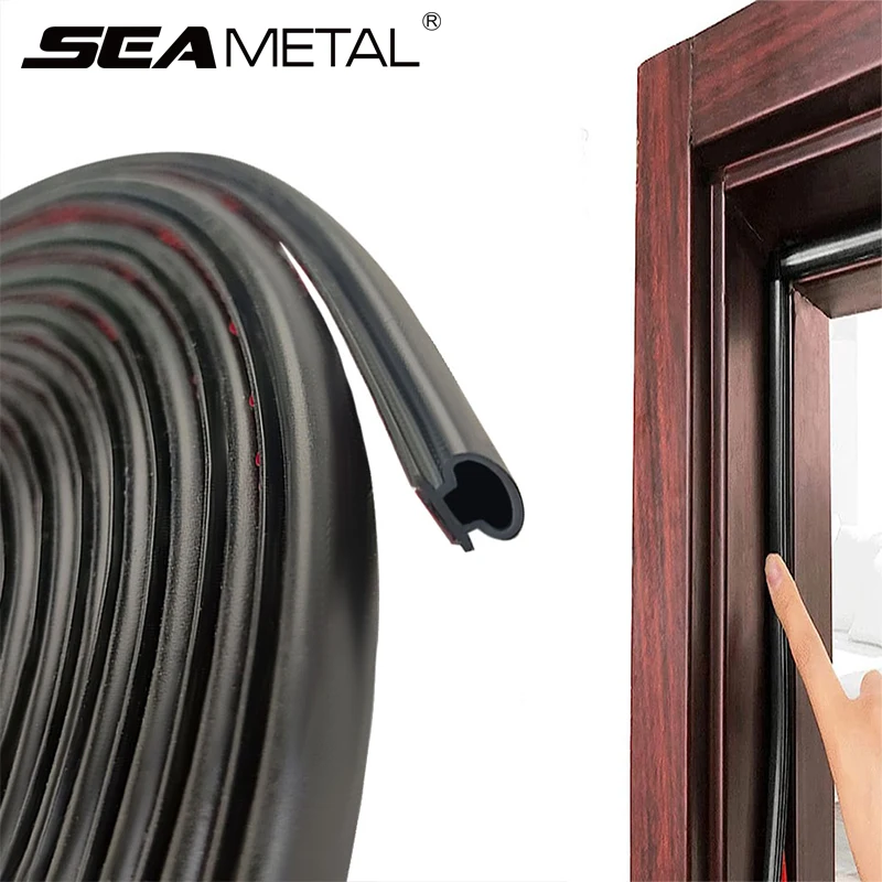 SEAMETAL Door Window Sealing Strip TPE Weatherproof Anti-Collision Seal ...