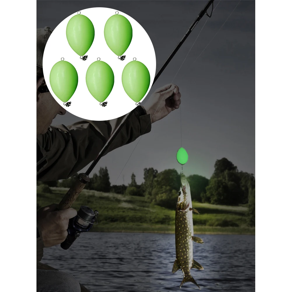 1PC-Luminous-Egg-Float-Night-Fishing-Long-distance-Casting-Rotating ...