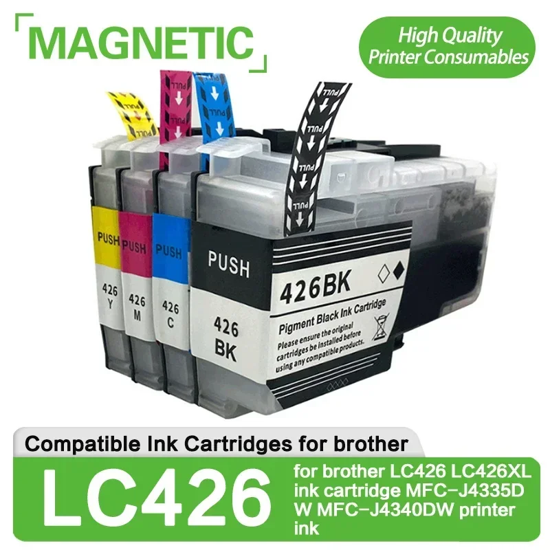 1-Set-LC426XL-Ink-Cartridges-Compatible-for-brother-LC426-LC426XL-ink ...