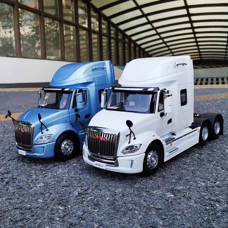Die-Cast-1-24-Scale-Jianghuai-JAC-V7-Tractor-Truck-Alloy-Car-Model ...