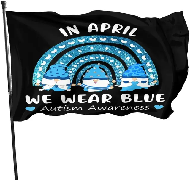 Autism Awareness Flag Vivid Color and Fade Proof Double Stitched Flags ...
