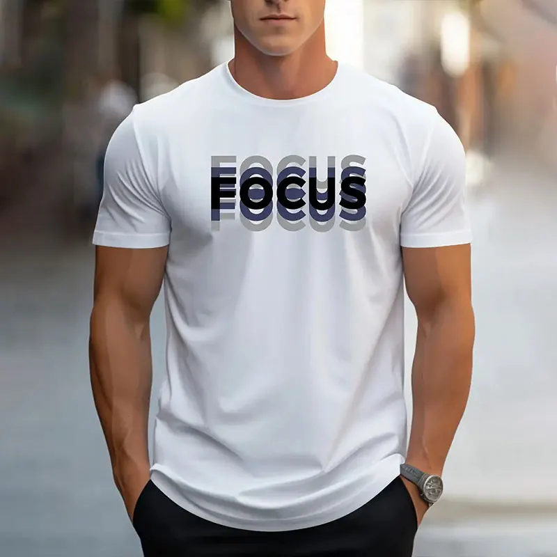 New-Men-s-Solid-Color-Simple-Casual-T-Shirt-Summer-Men-Temperament ...