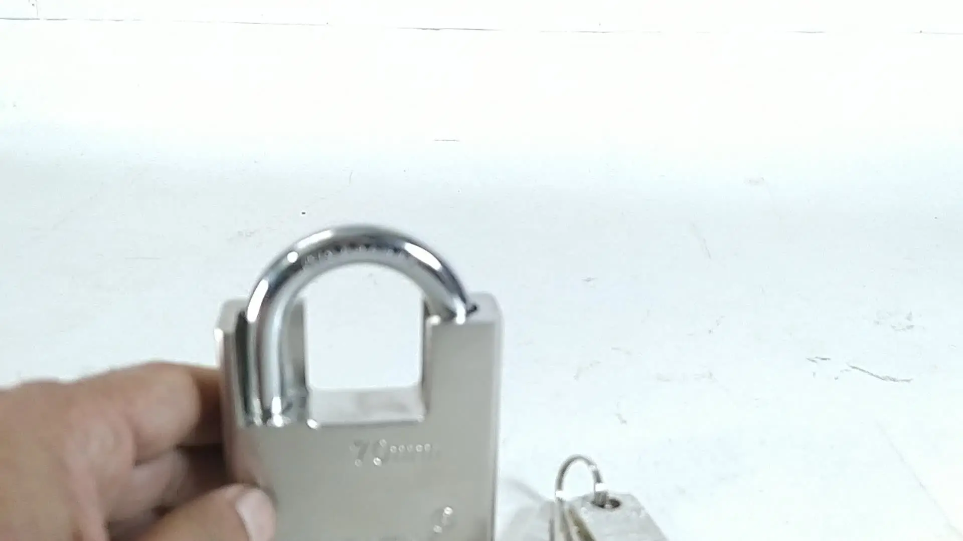Mindy High Security Anti-Theft Hard Steel Key Padlock 50mm & 70mm By ...