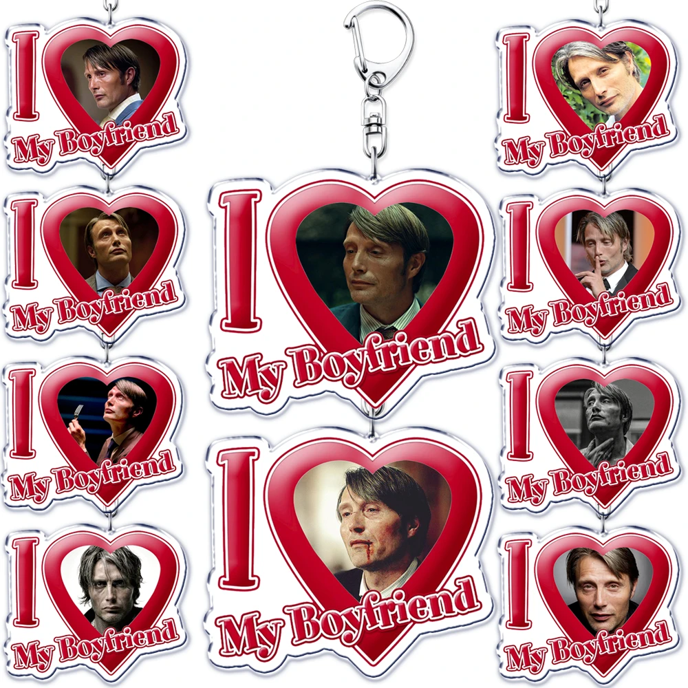 I-Love-My-Boyfriend-Mads-Dittmann-Mikkelsen-Keychains-Hannibal-Keyring ...