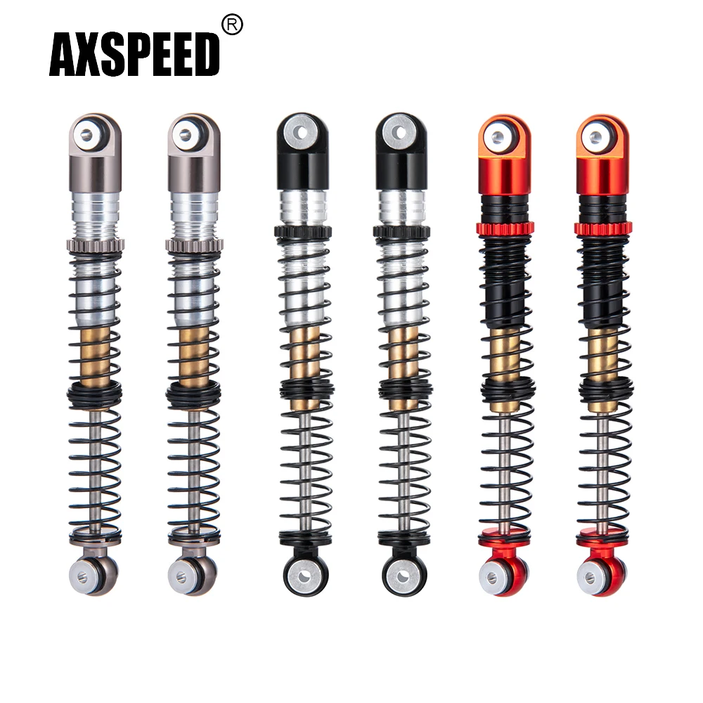 AXSPEED-4Pcs-Aluminum-Alloy-53mm-Shock-Absorber-Damper-for-Axial-SCX24 ...