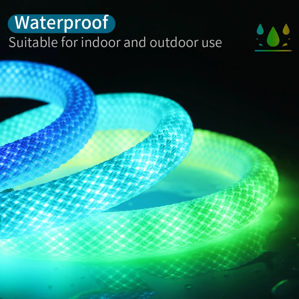 DC5V-WS2812B-WS2811-Neon-Led-Light-WS2812-Round-Reticulate-Pattern ...