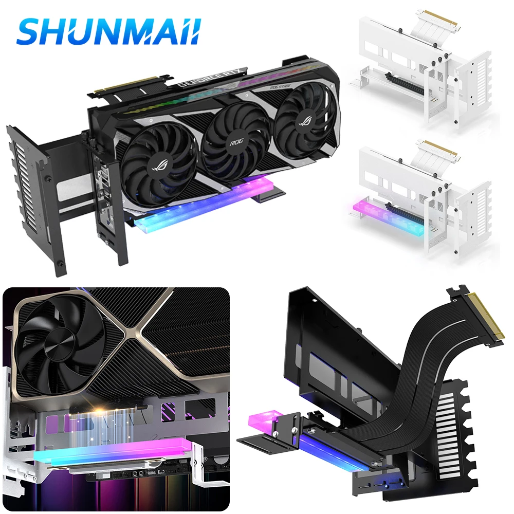 EZ-40V-ARGB-Graphics-Card-Vertical-Bracket-5V-3PIN-Graphics-Card-Mount ...